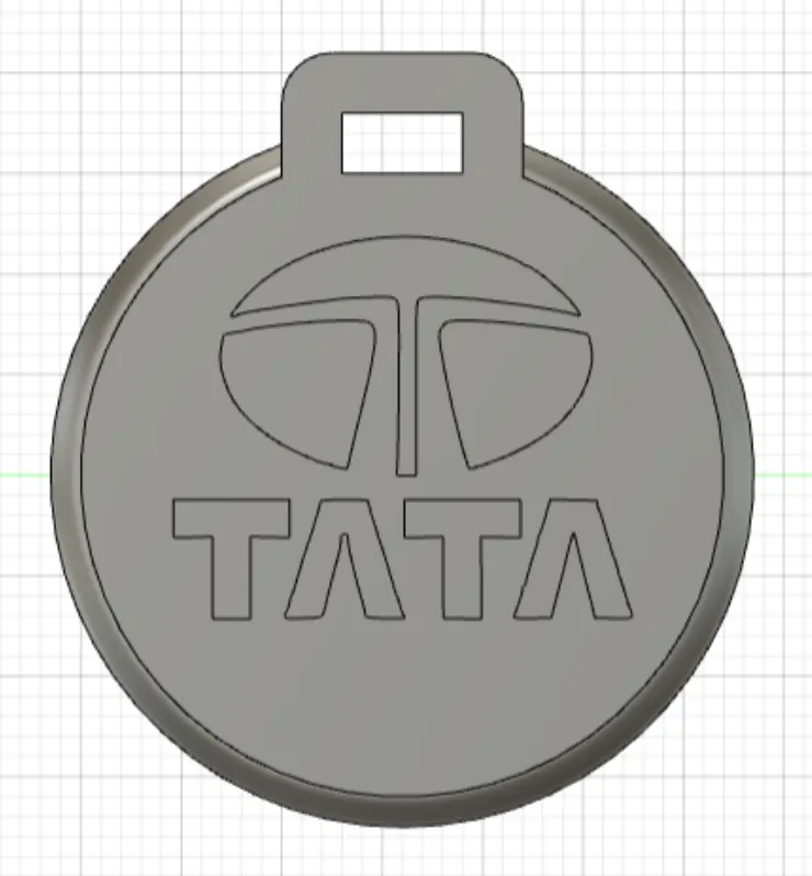 3D Printer Files | 3MF File | Pendentif porte clé Tata / Tata Key ring ...