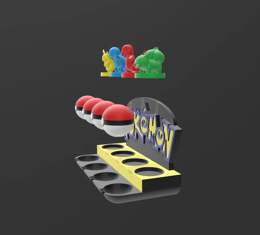 Pokemon key hanger | 3D models download | Creality Cloud