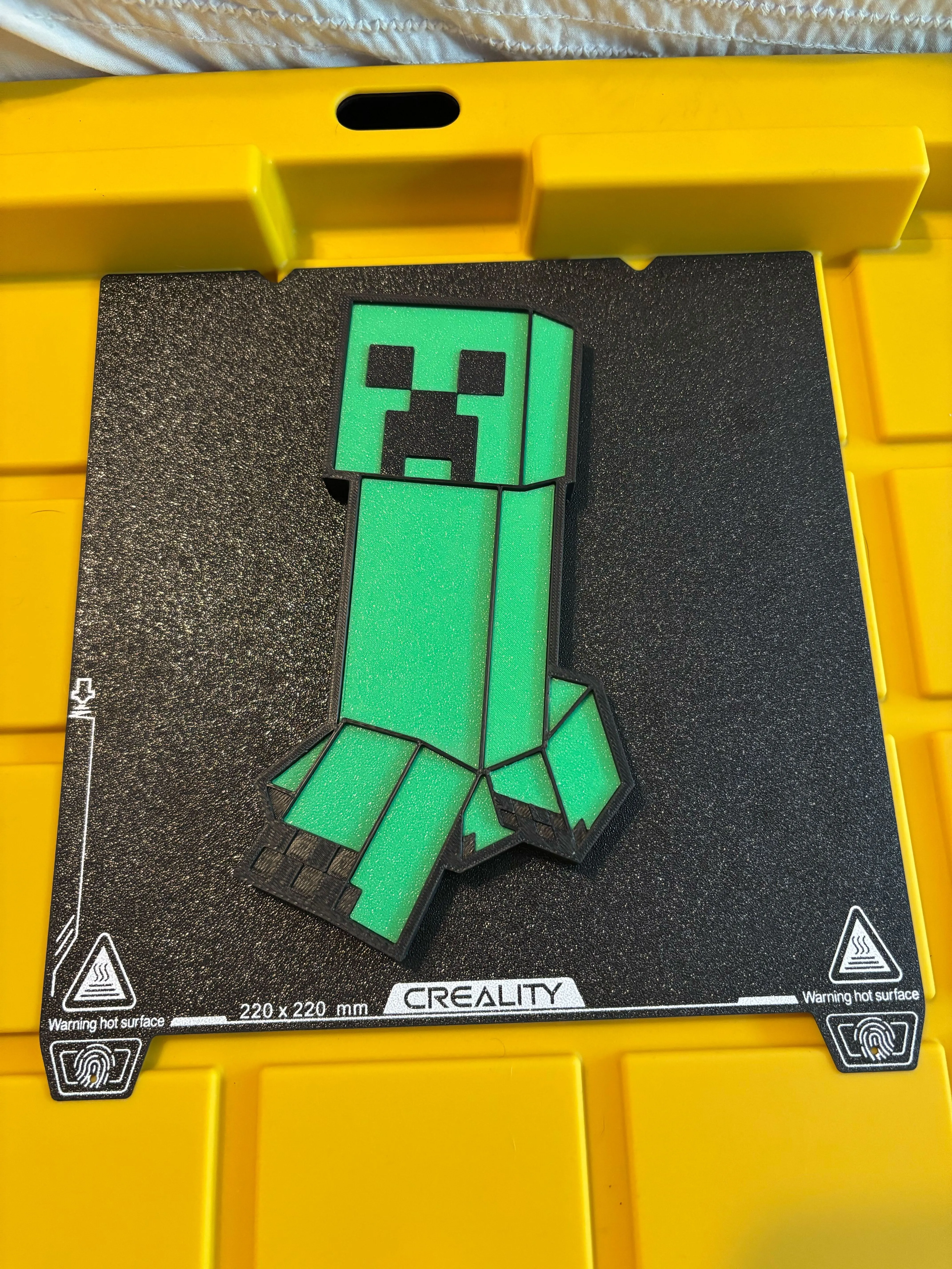 3D Printer Files | 3MF File | Minecraft Creeper Wall Decor - No CFS ...