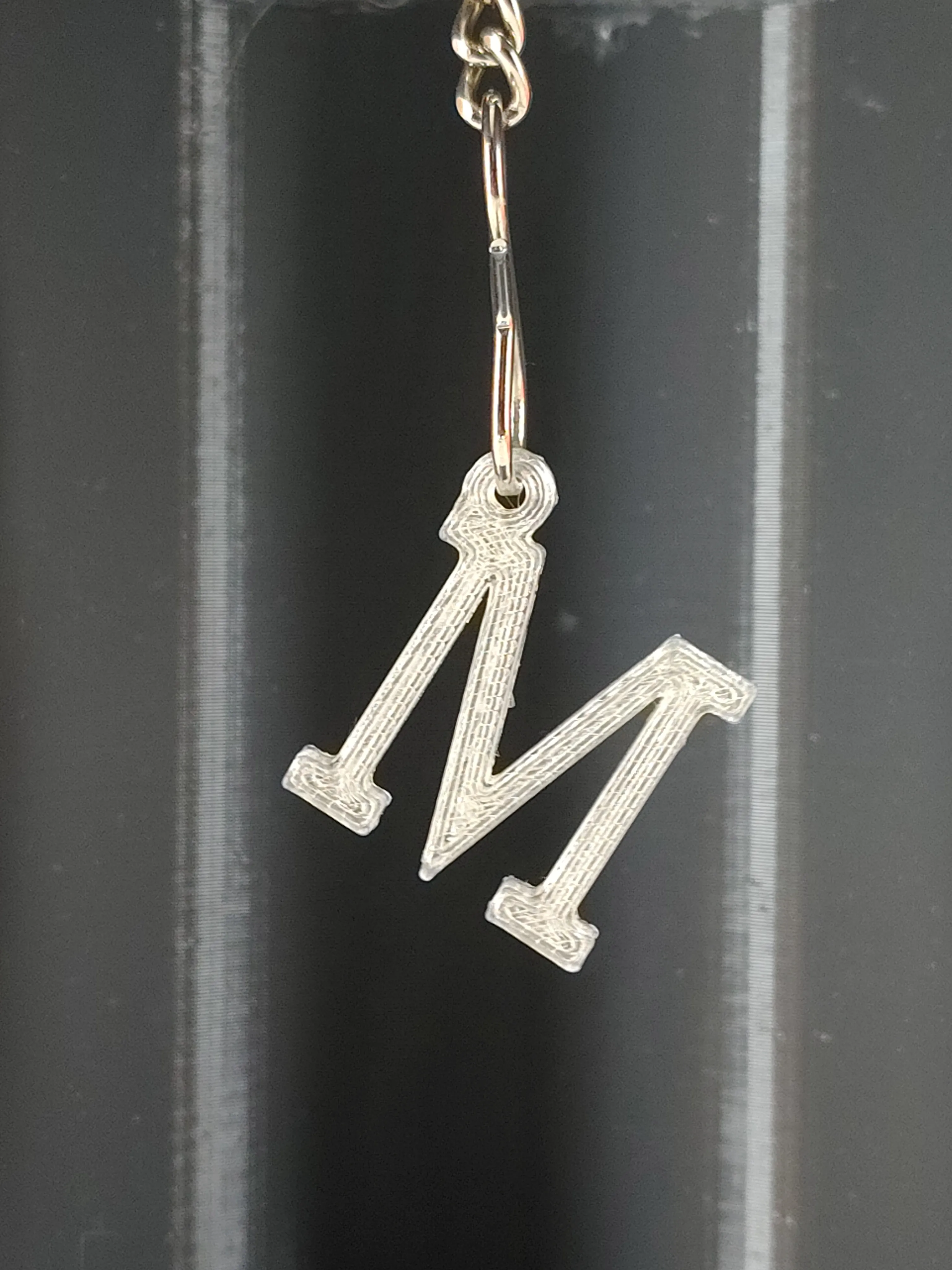 3D Printer Files | 3MF File | M keychain | Creality Cloud
