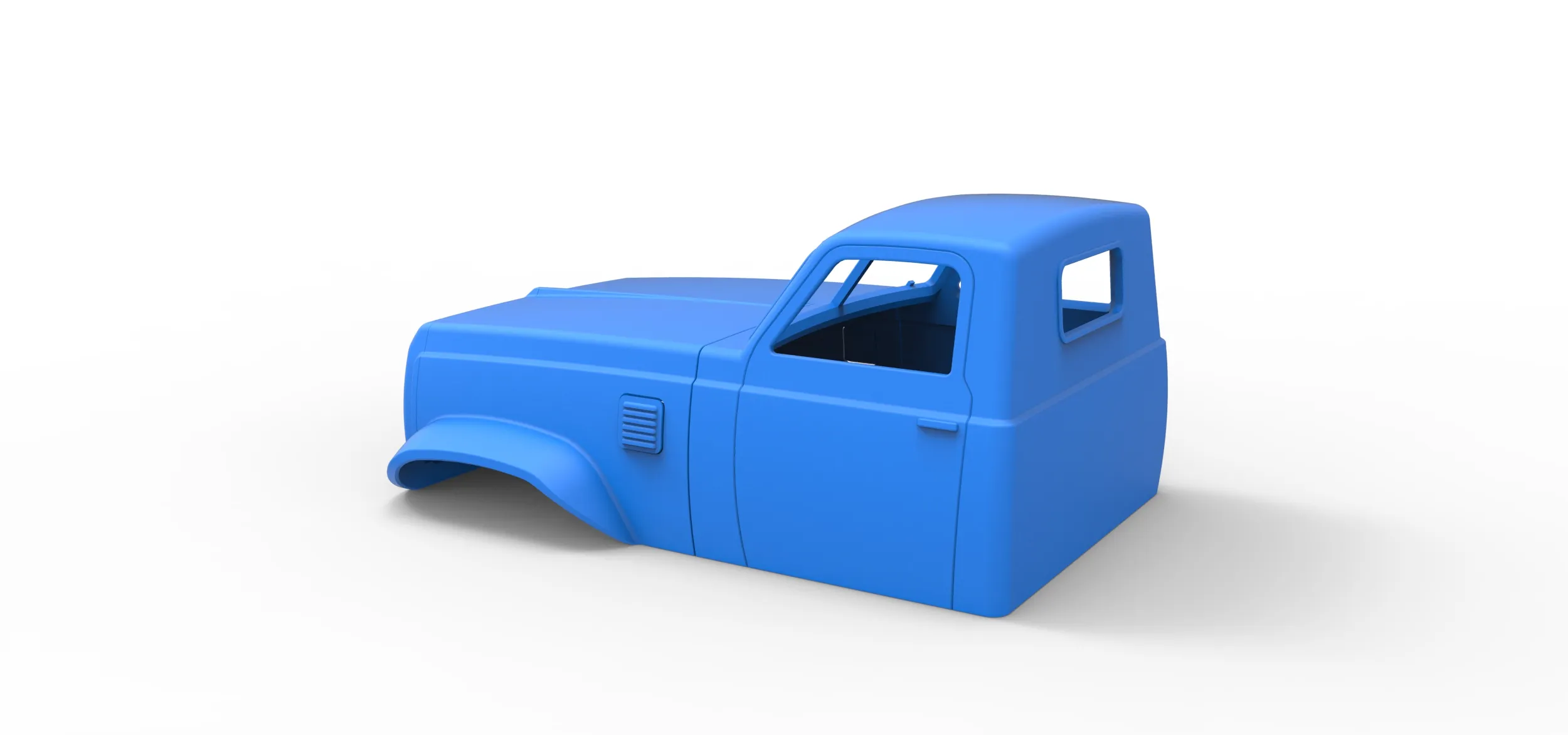 Vehicles & Machinery STL Descarga - Cab of Vintage GATR Racing Semi ...