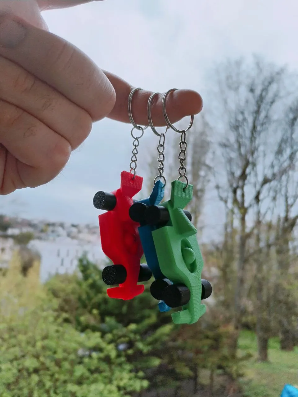 Racing Car keychain | 3D models download | Creality Cloud