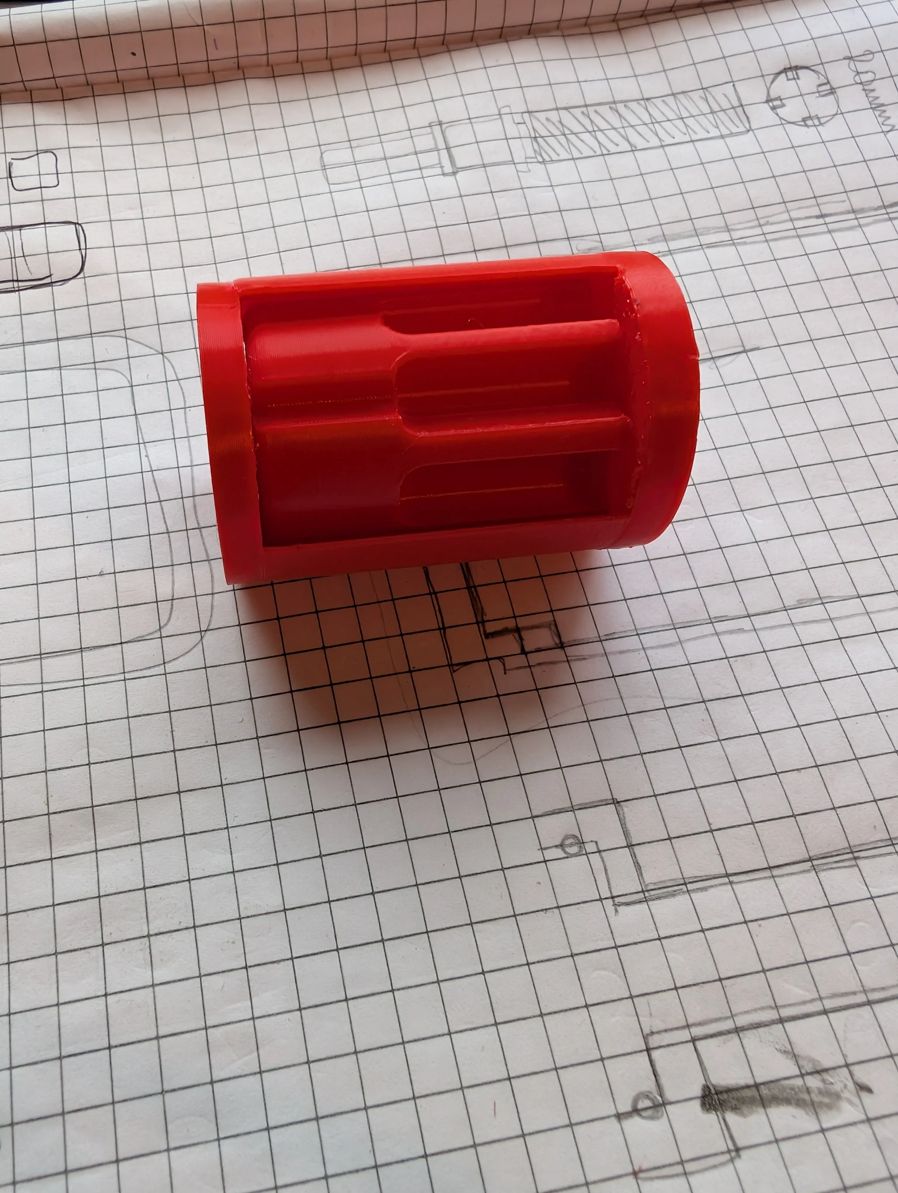 Other STL Descarga - Gun Barrel Spinning Fidget - jaro 3d