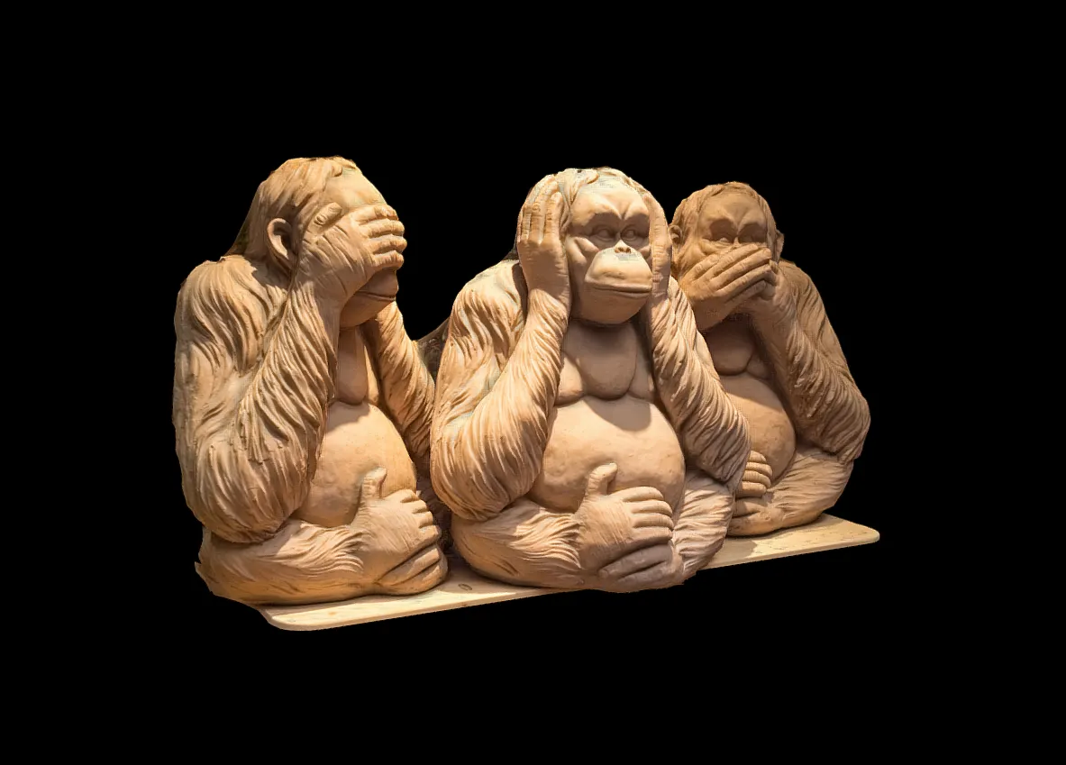 Monkeys figure | 3D models download | Creality Cloud