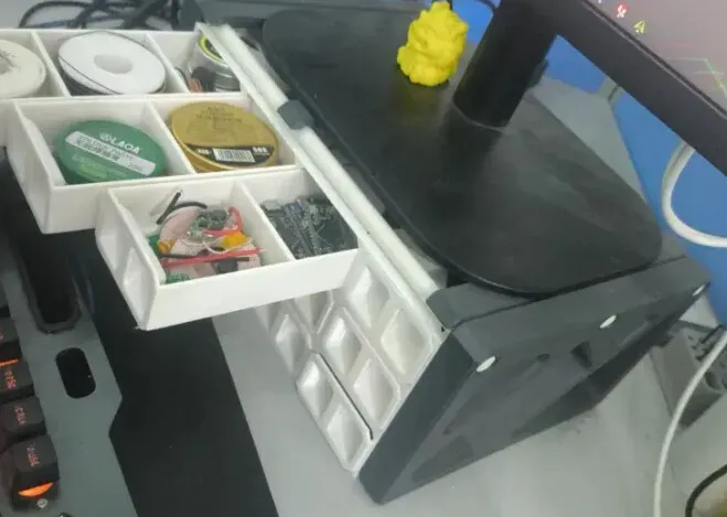 3D Printer Files | 3MF File | Monitor stand storage cabinet -36 ...