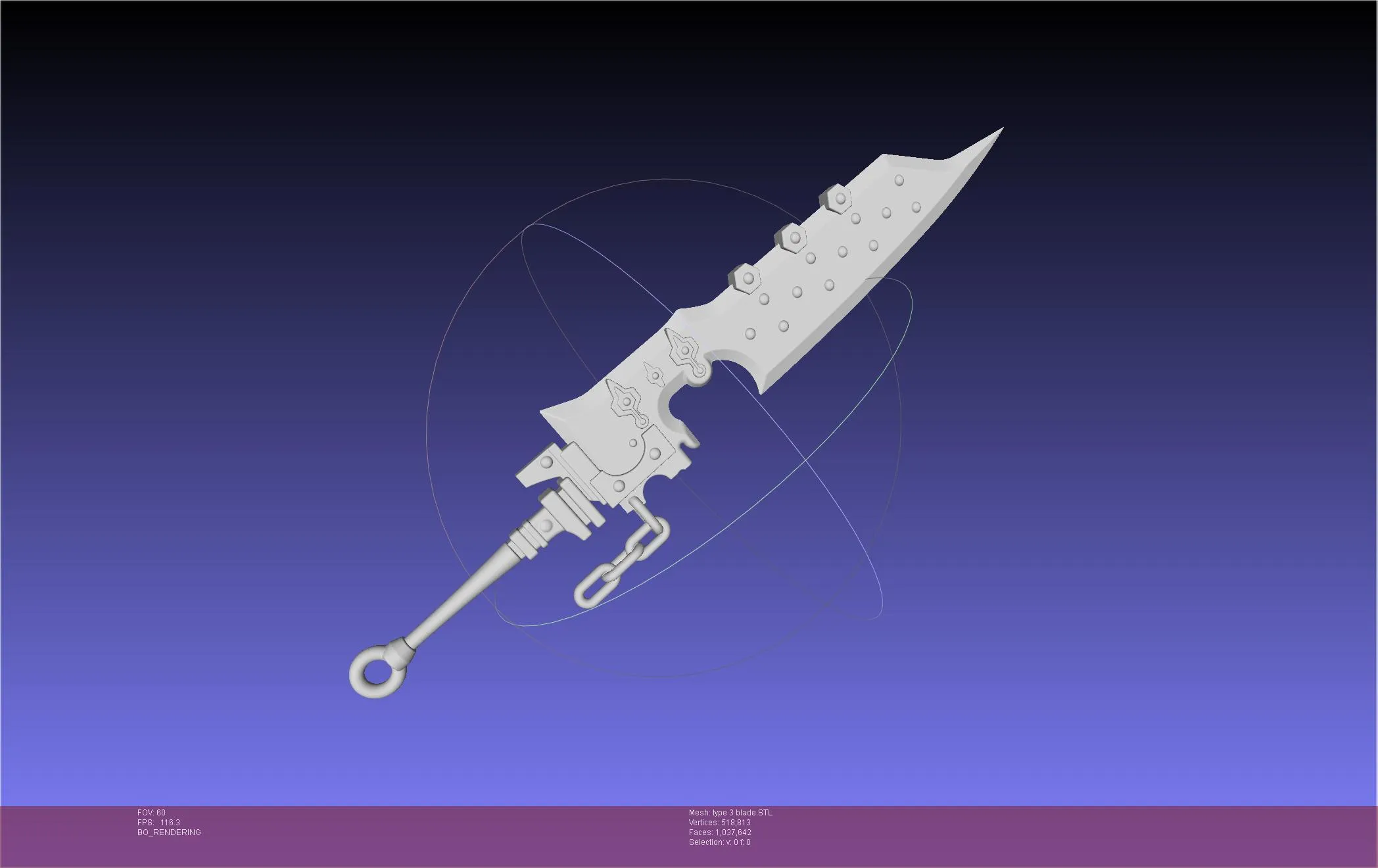 Vehicles & Machinery STL Download - NieR Automata Type 3 Bladeby Julian ...