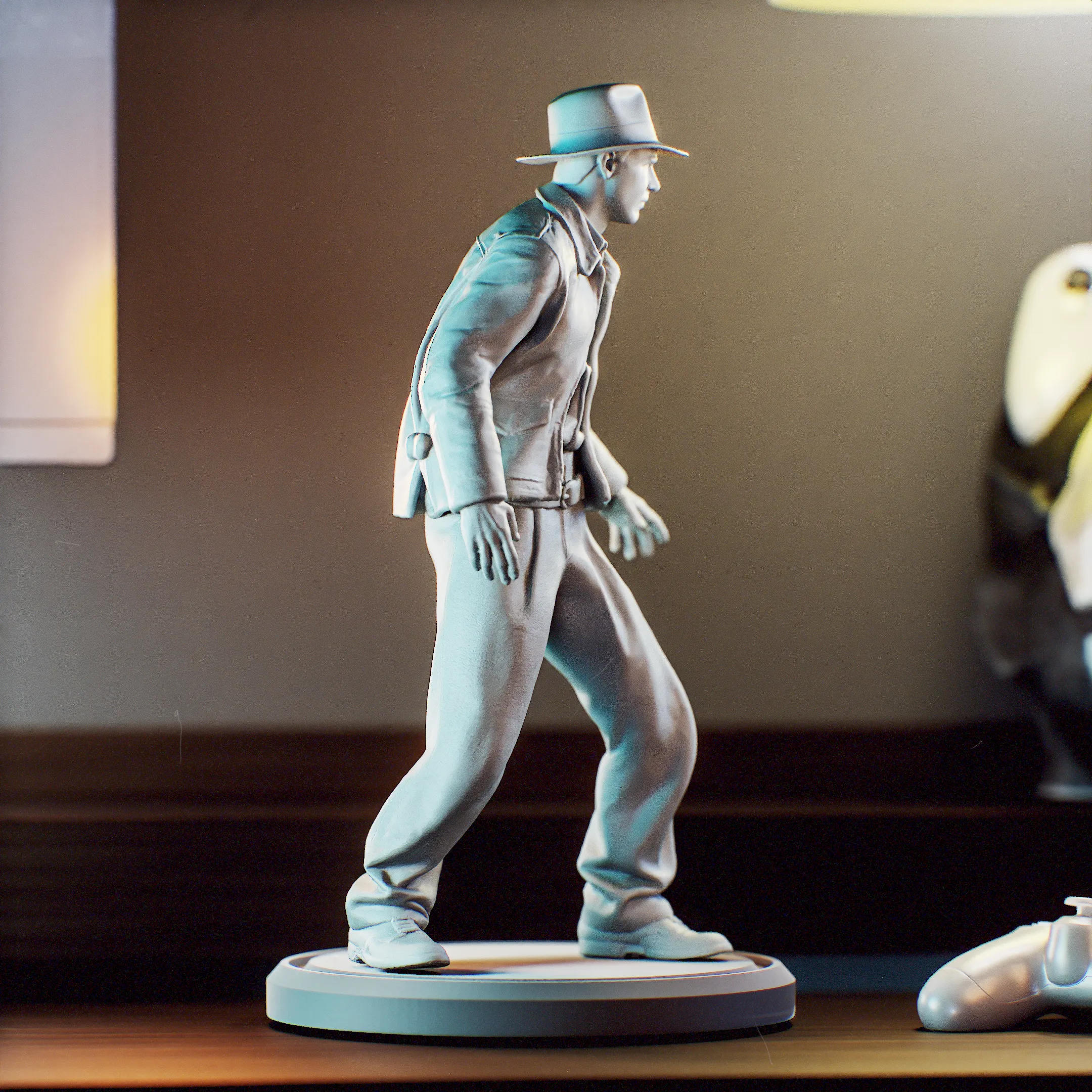 Characters & Creatures STL Download - Indiana Jones - Fan art Pose ...