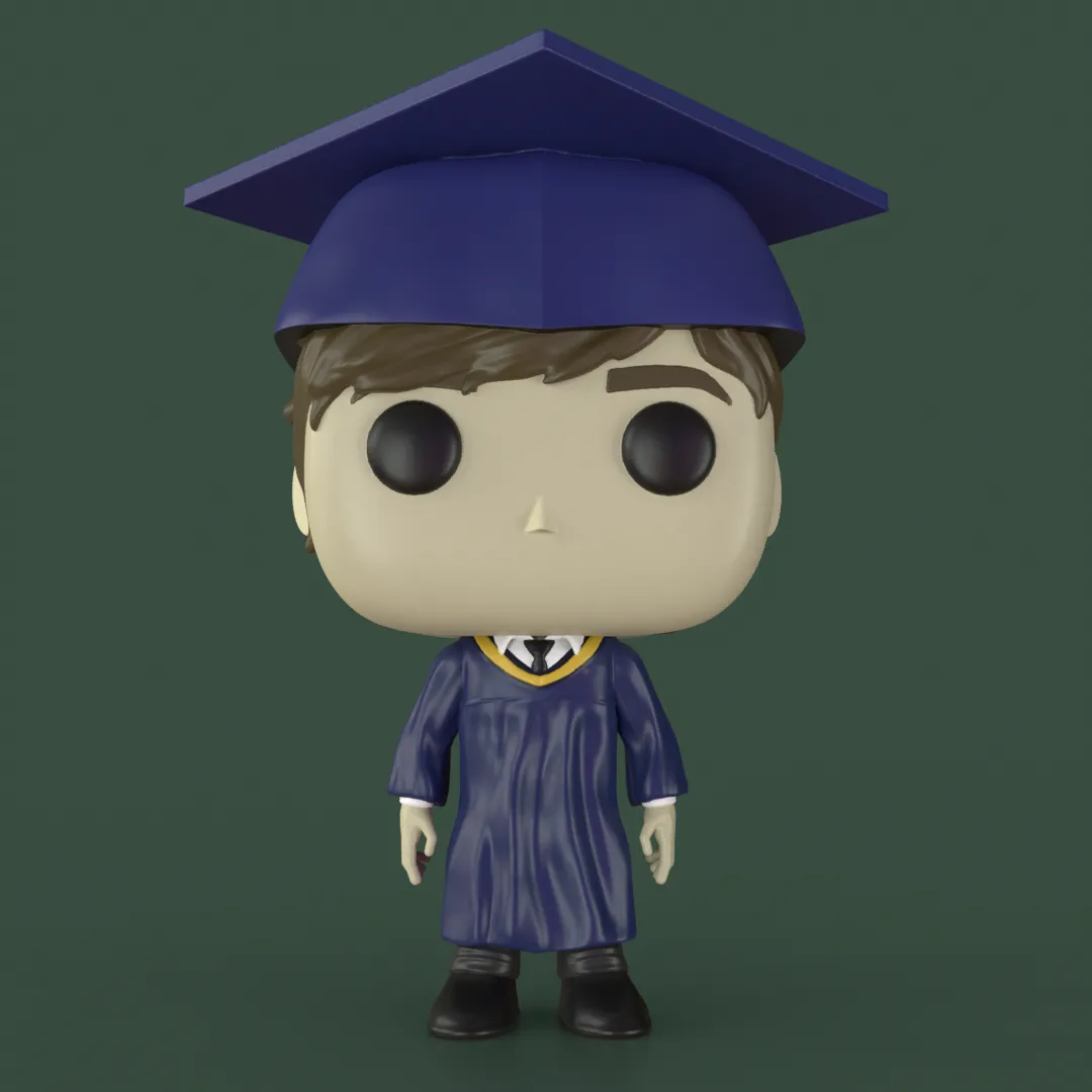 Other STL Download - Funko Graduaciónby Axos3D