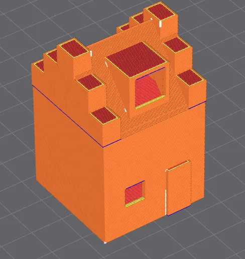 3D Printer Files | 3MF File | Stepped Gable | Creality Cloud