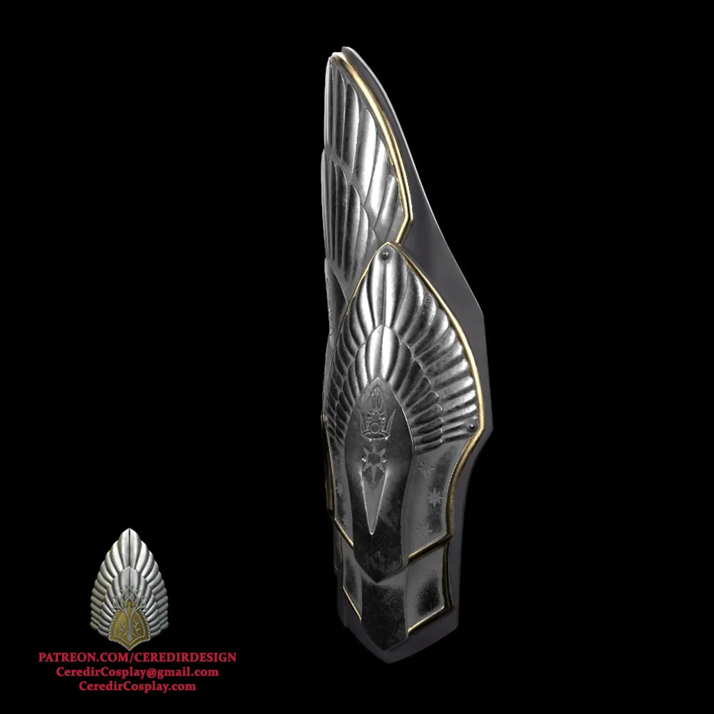 Cosplay STL Download - King Elessar Ararorn greaves lord of the rings ...