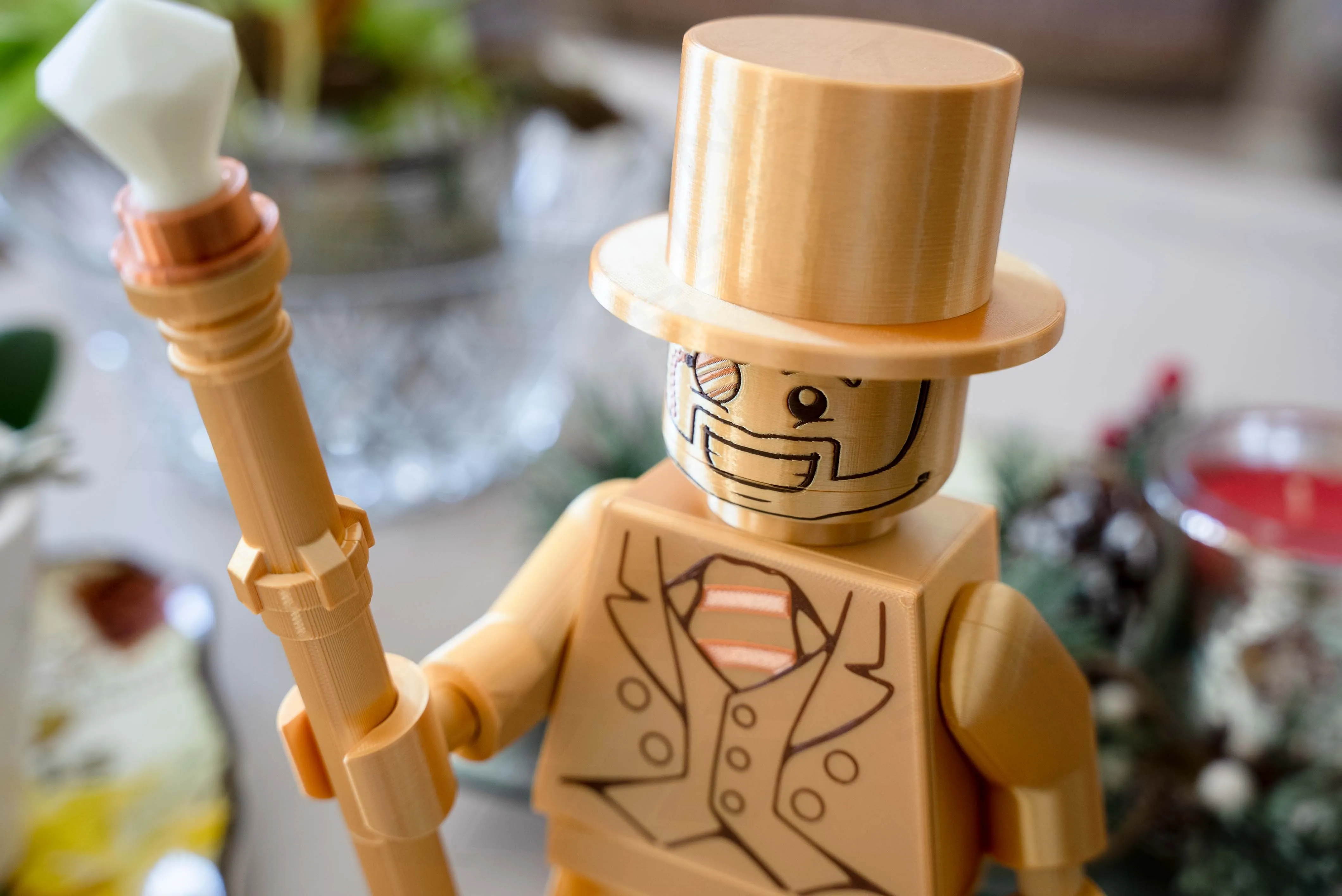 Other STL Download - Mr. Gold – Giant Modular Minifigure (16") by Next ...