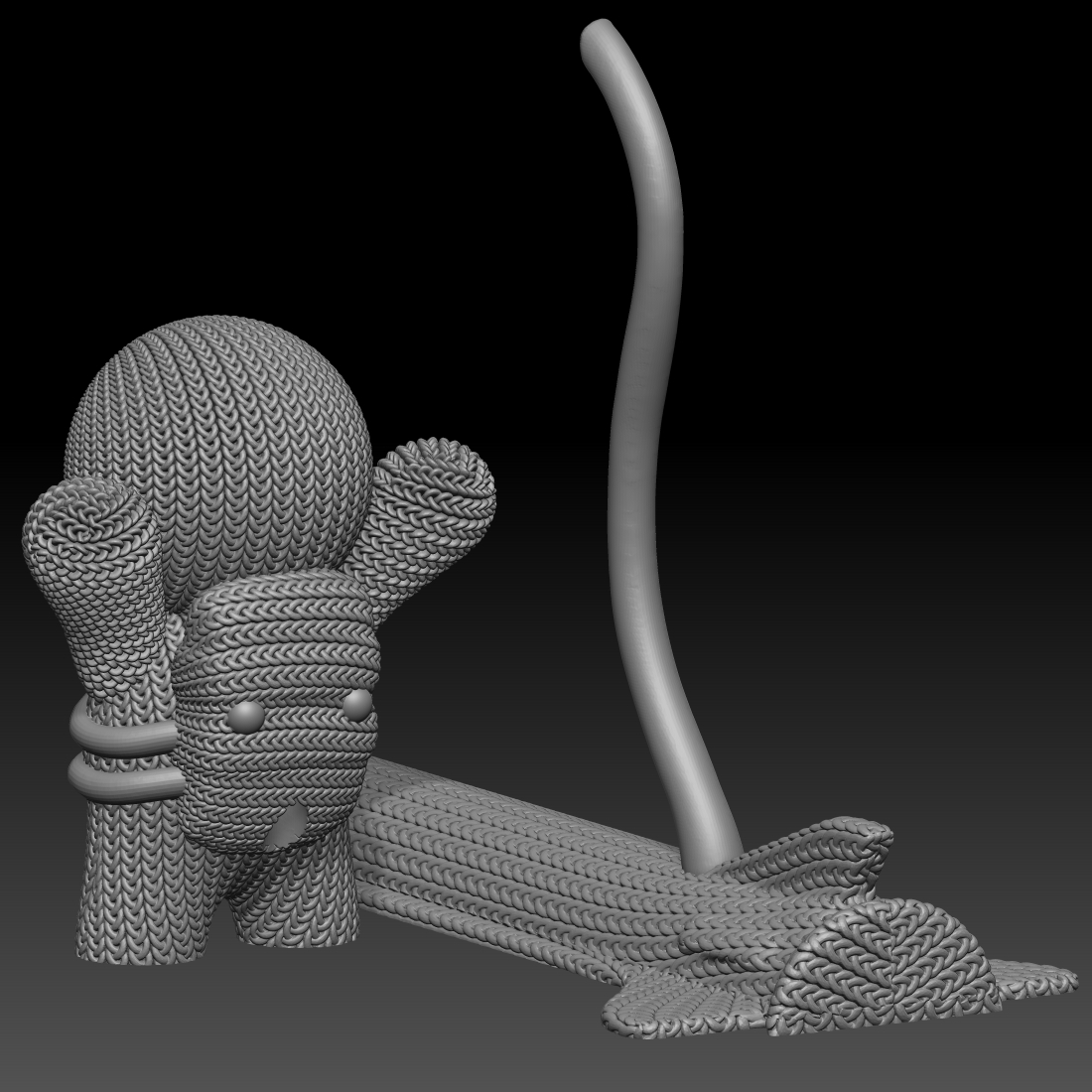 Knitted Astronaut | 3D models download | Creality Cloud