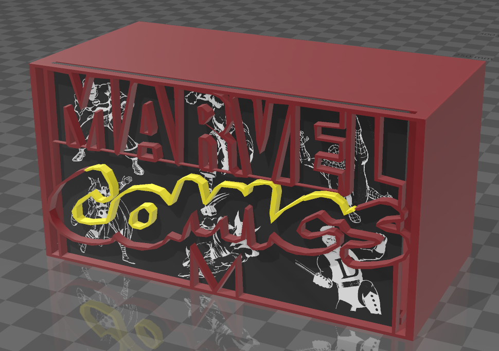 MARVEL HERO PANE BOX | 3D models download | Creality Cloud