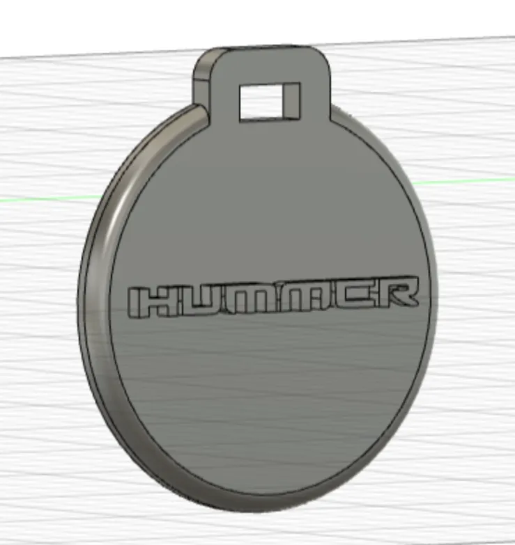 3D Printer Files | 3MF File | Pendentif porte clé Hummer / Hummer Key ...
