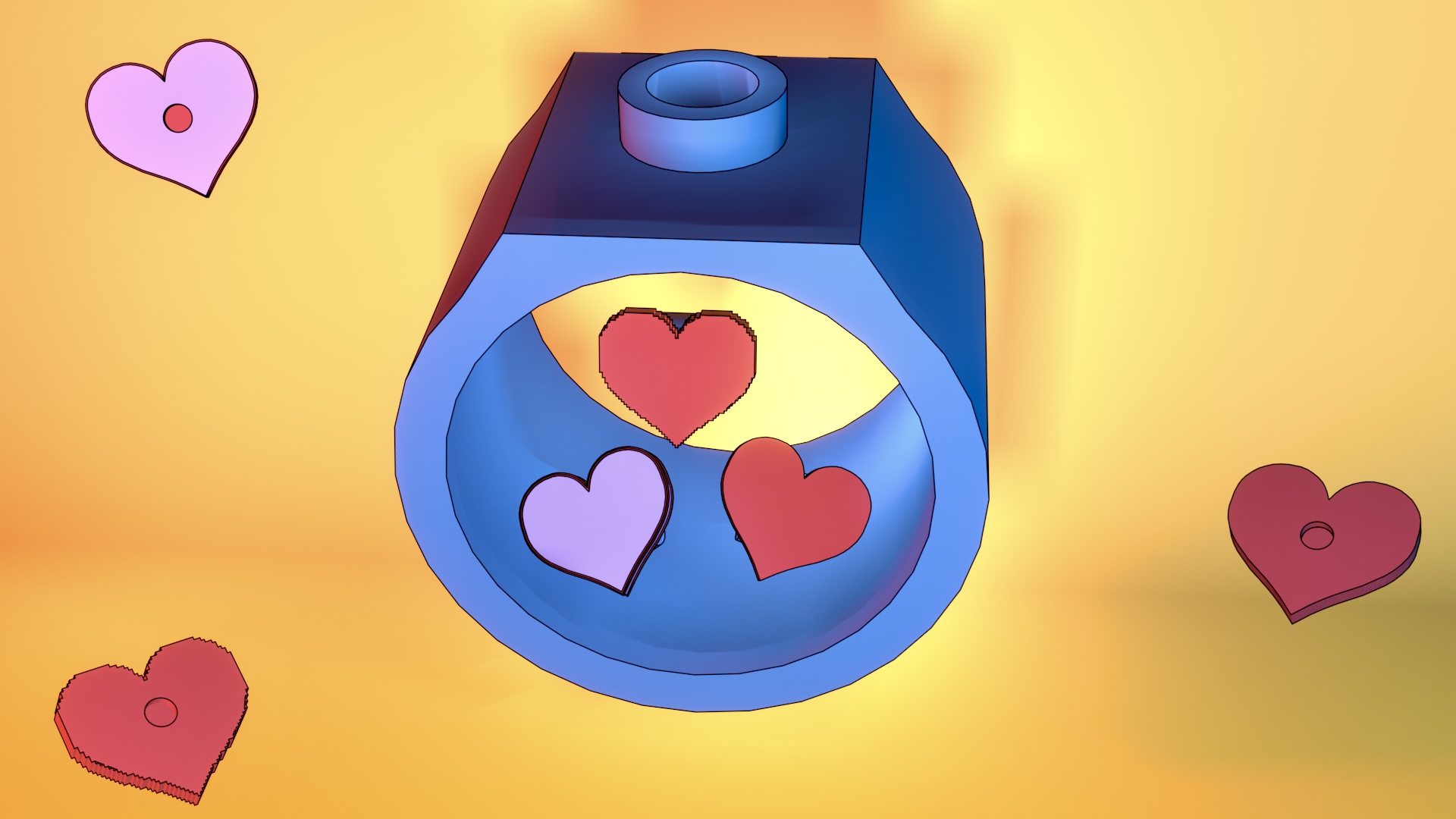 Lego Compatible Customisable Ring | 3D-Modelle herunterladen | Creality ...