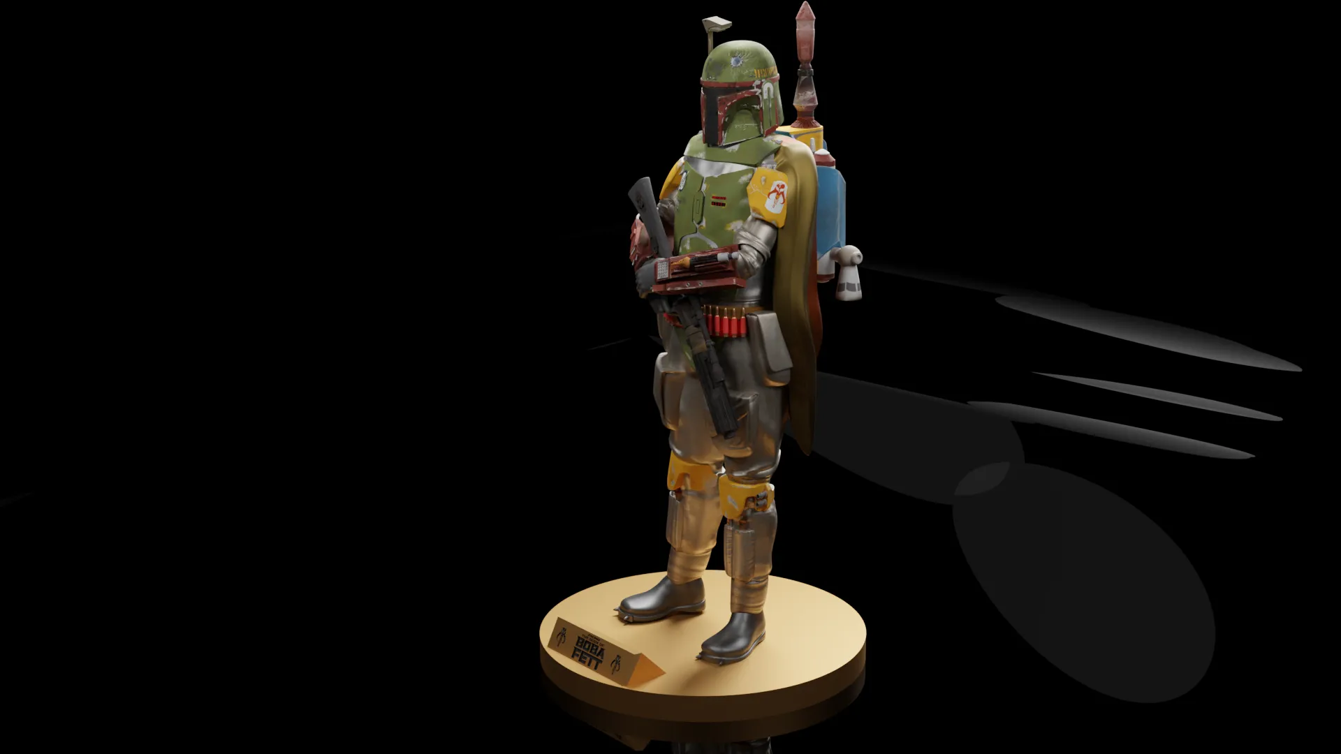 Boba Fett - Serie Fan art | 3D models download | Creality Cloud