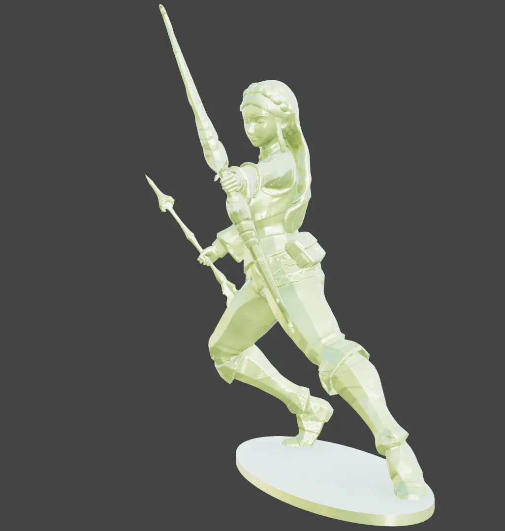 Sculptures & Artworks STL Download - Zelda Sexyby Edna Lab