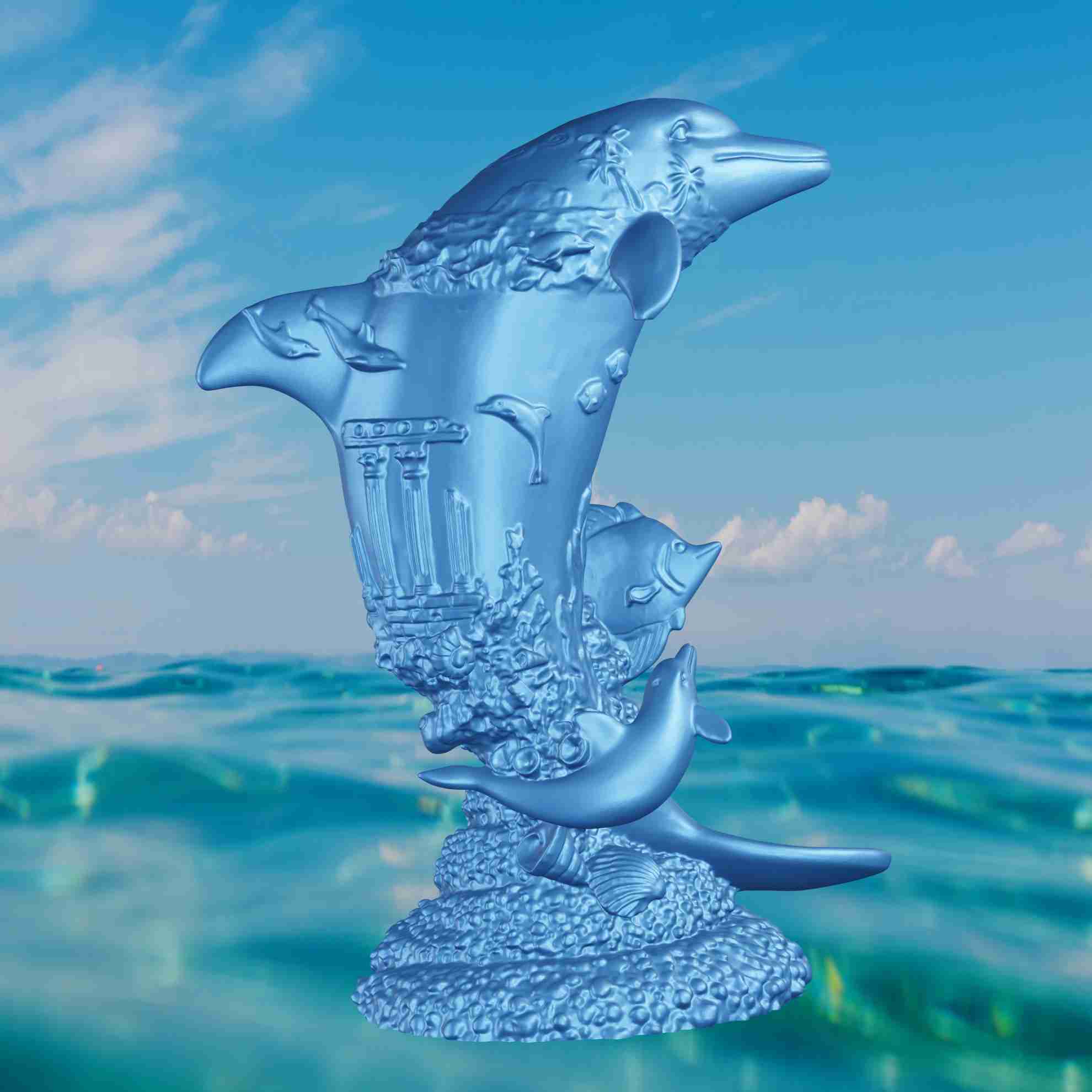 Dolphin detail | 3D models download | Creality Cloud