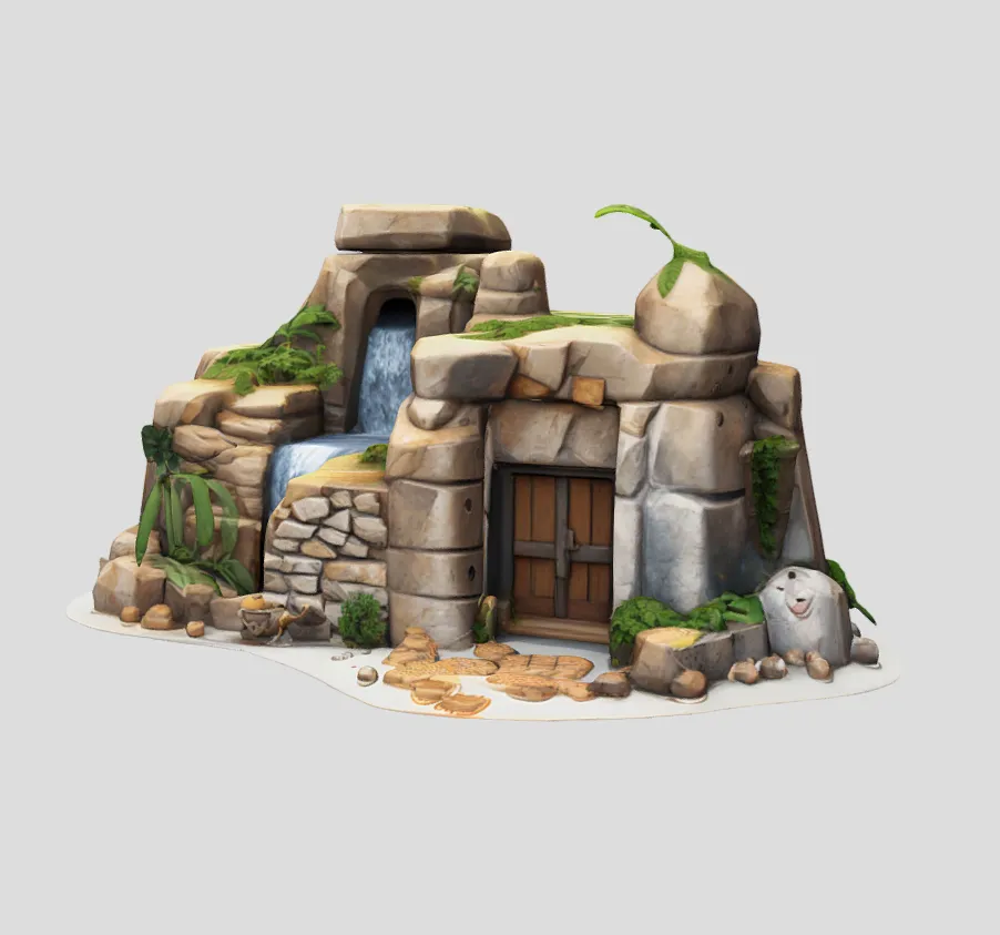 Props & Terrain STL Download - Fantasy Caveby neagww