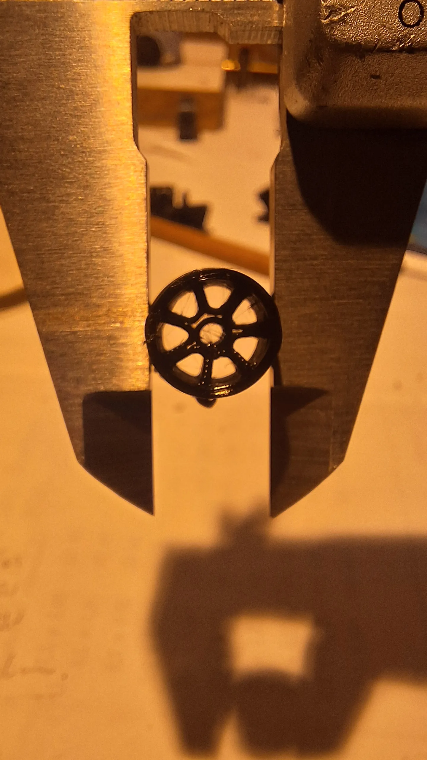 3D printed wheels - printer problem / slicer problem I have a problem ...