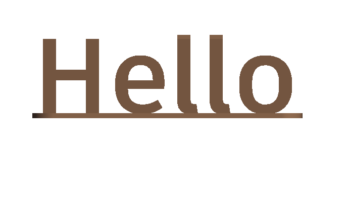 2 Side Text : Hello World | 3D-Modelle herunterladen | Creality Cloud