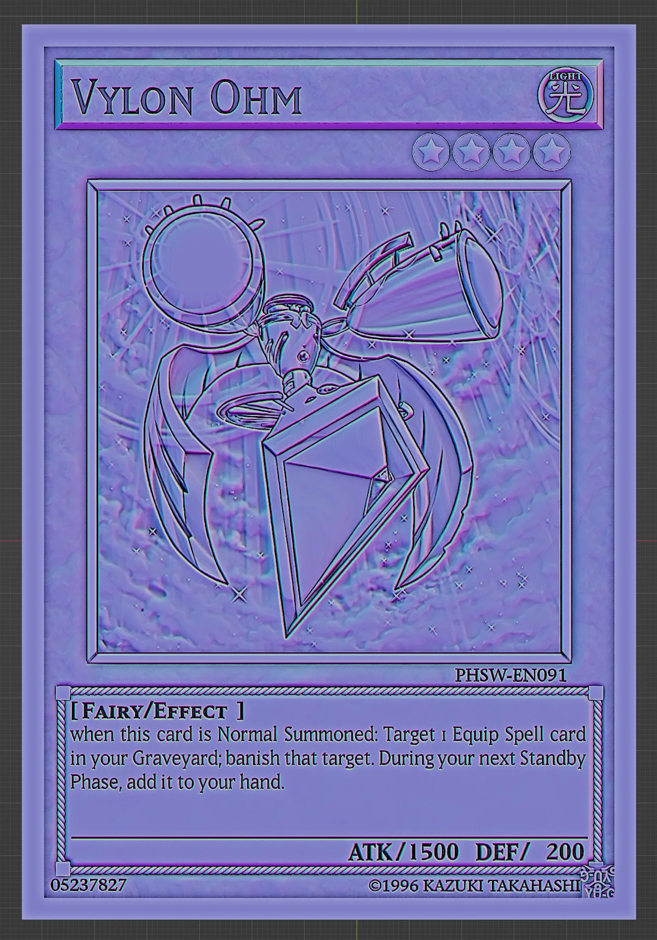 Free Other STL Download - Vylon Ohm - yu-gi-oh!by Wsonuchiha3D