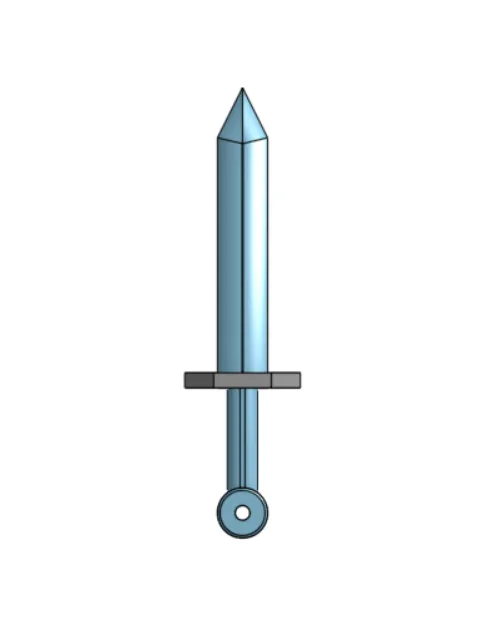 Free Jewelry & Accessories STL Download - Sword Keychainby Avillani