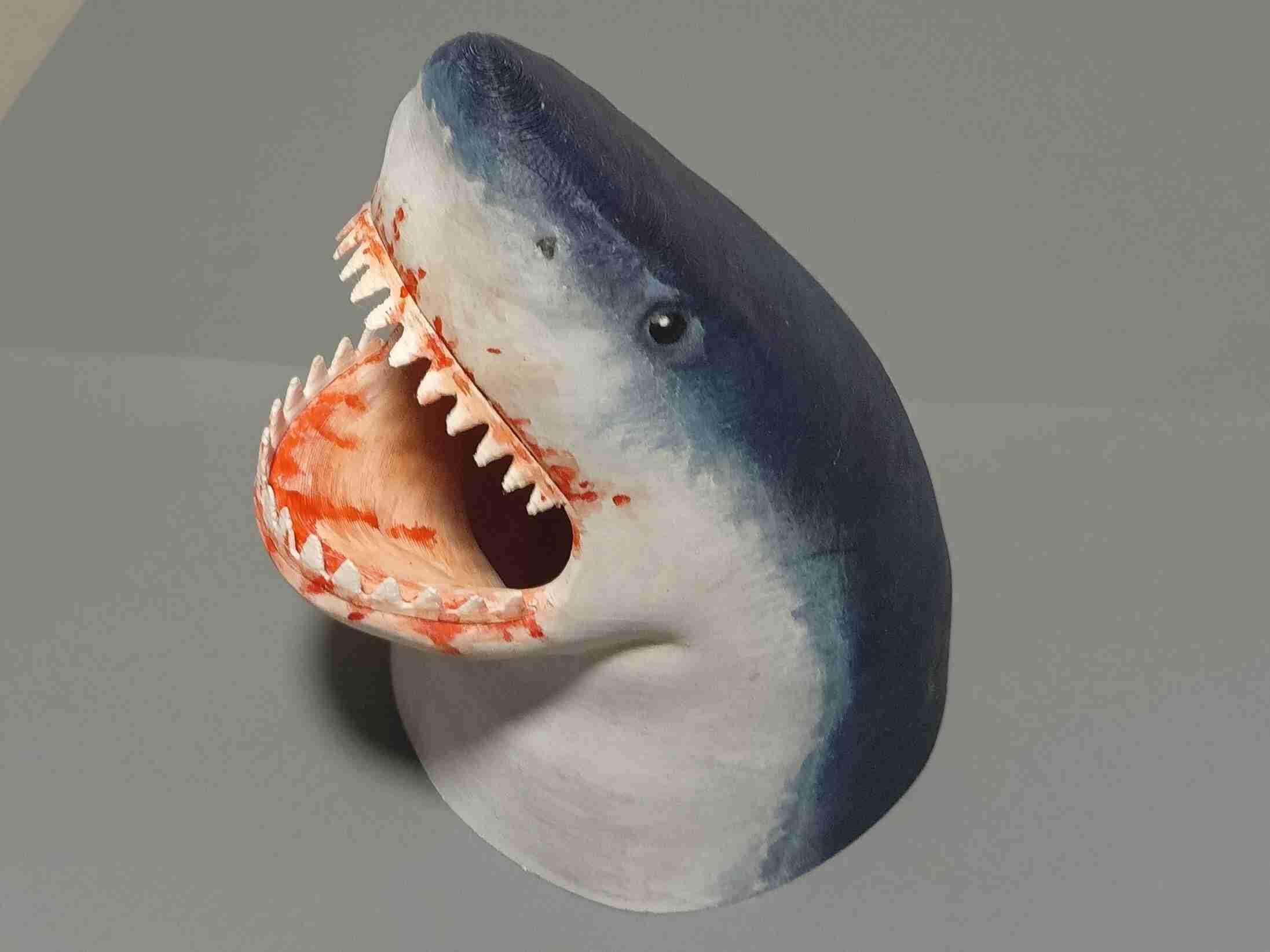 SHARK HEAD PENCIL HOLDER | 3D models download | Creality Cloud