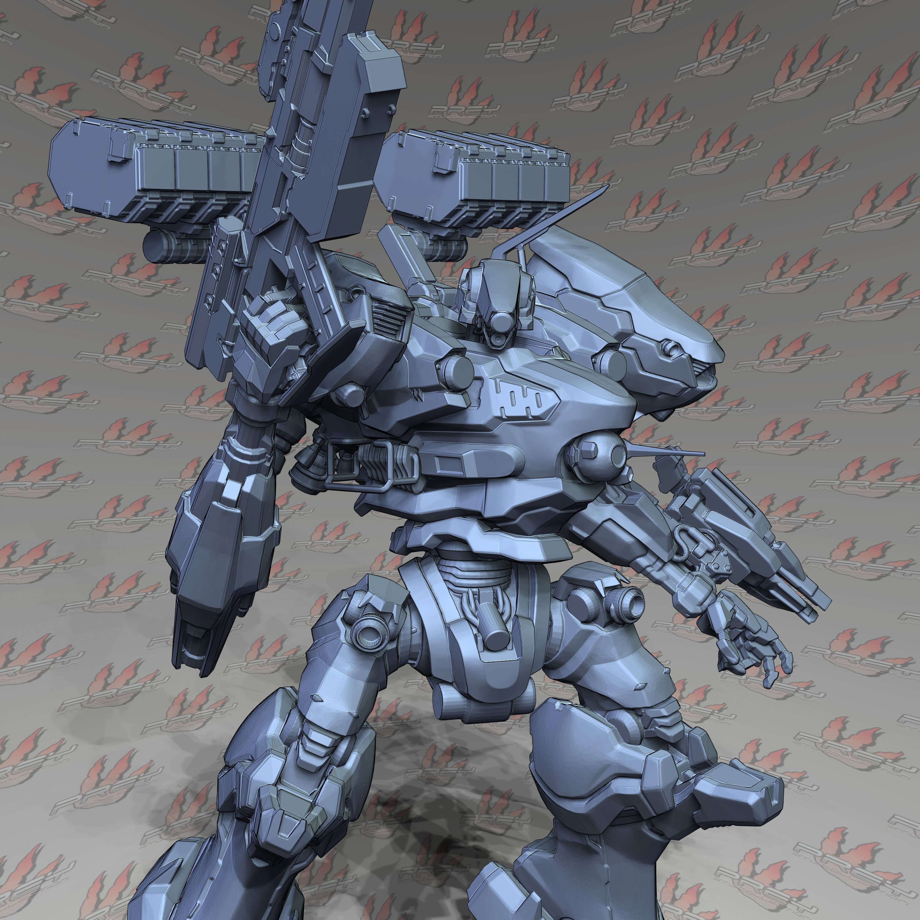 MECH 1 | 3D models download | Creality Cloud
