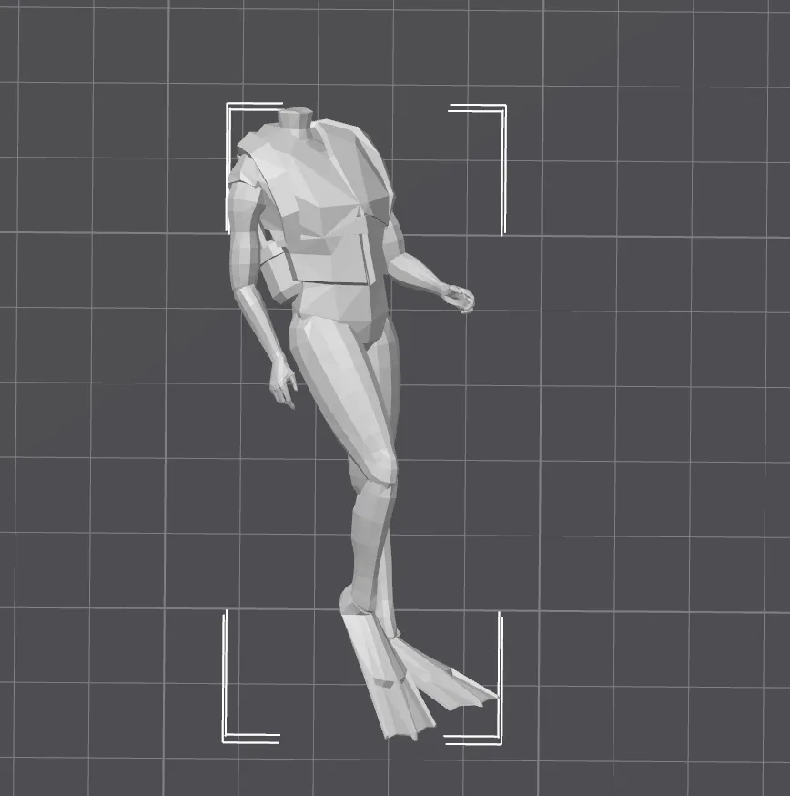 3D Printer Files | 3MF File | diving | Creality Cloud