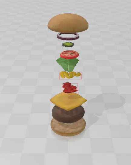 3D Printer Files | 3MF File | Build A Cheeseburger | Creality Cloud