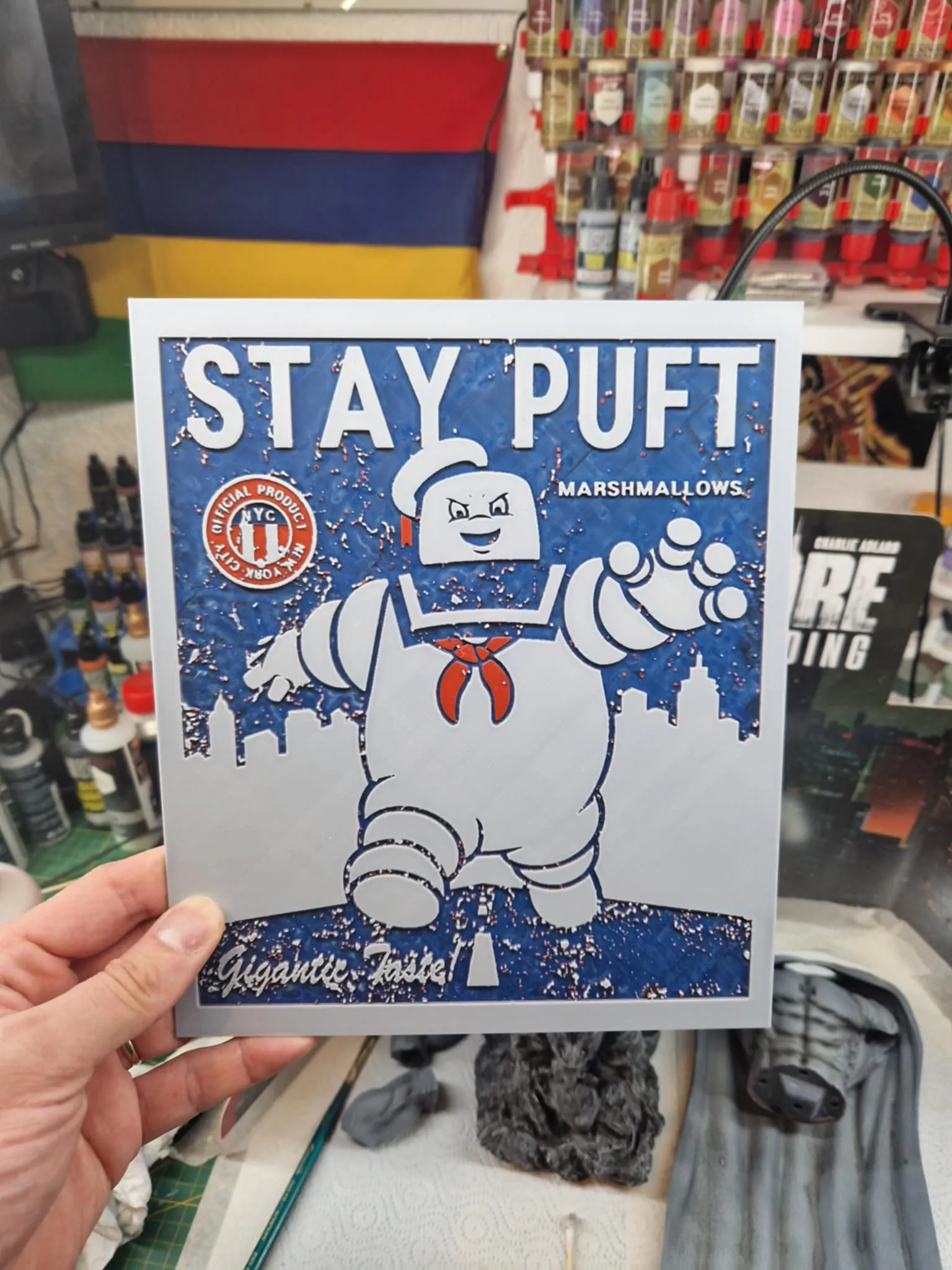 3D Printer Files | 3MF File | Ghostbusters Hueforge - Marshmallows ...