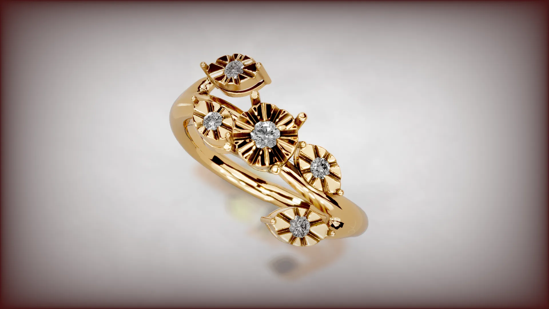 Jewelry & Accessories STL Download - Marquise Twig Miracle plate ...