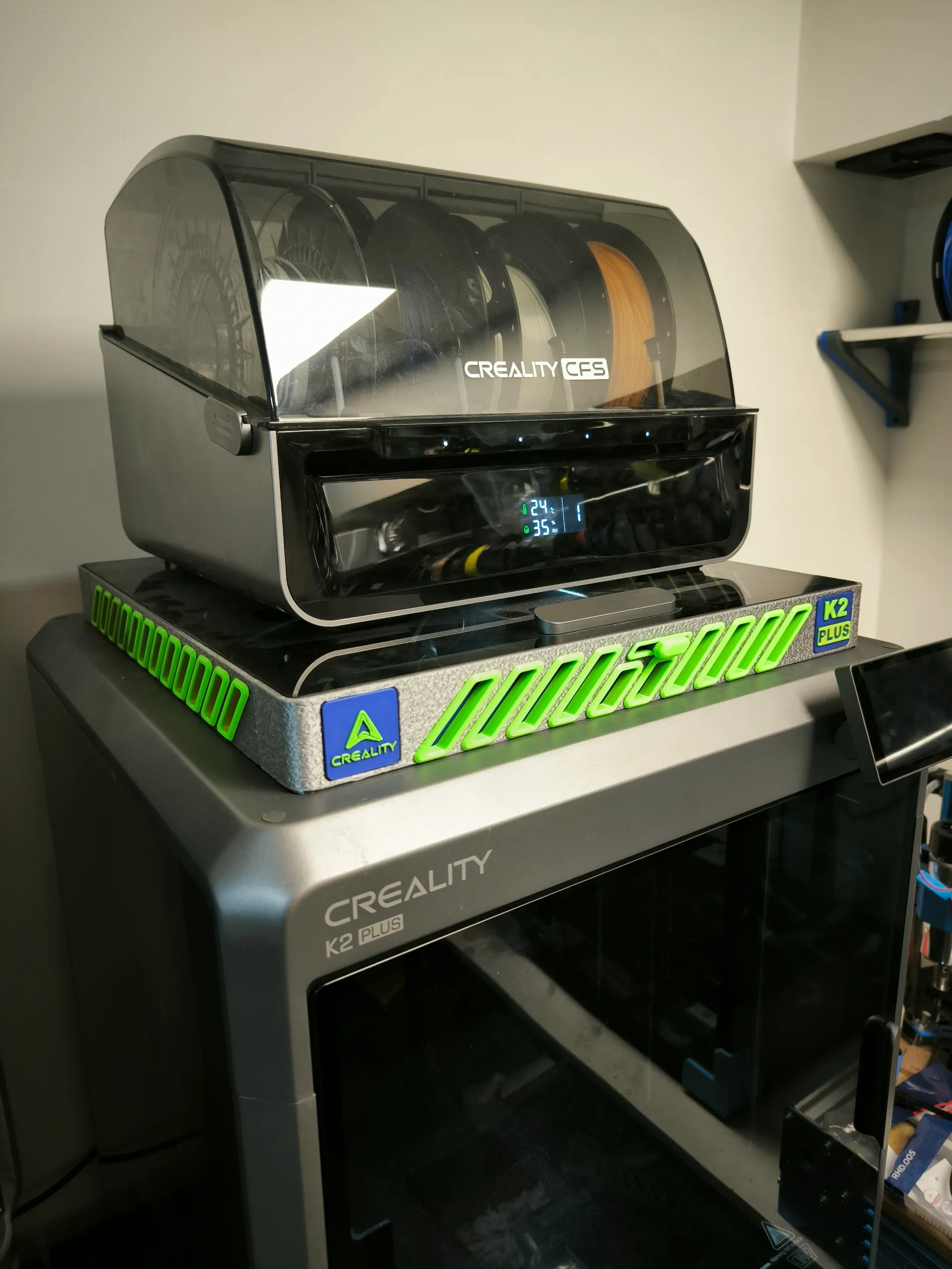 3D Printer Files | 3MF File | Creality K2 plus raiser with ventilation ...