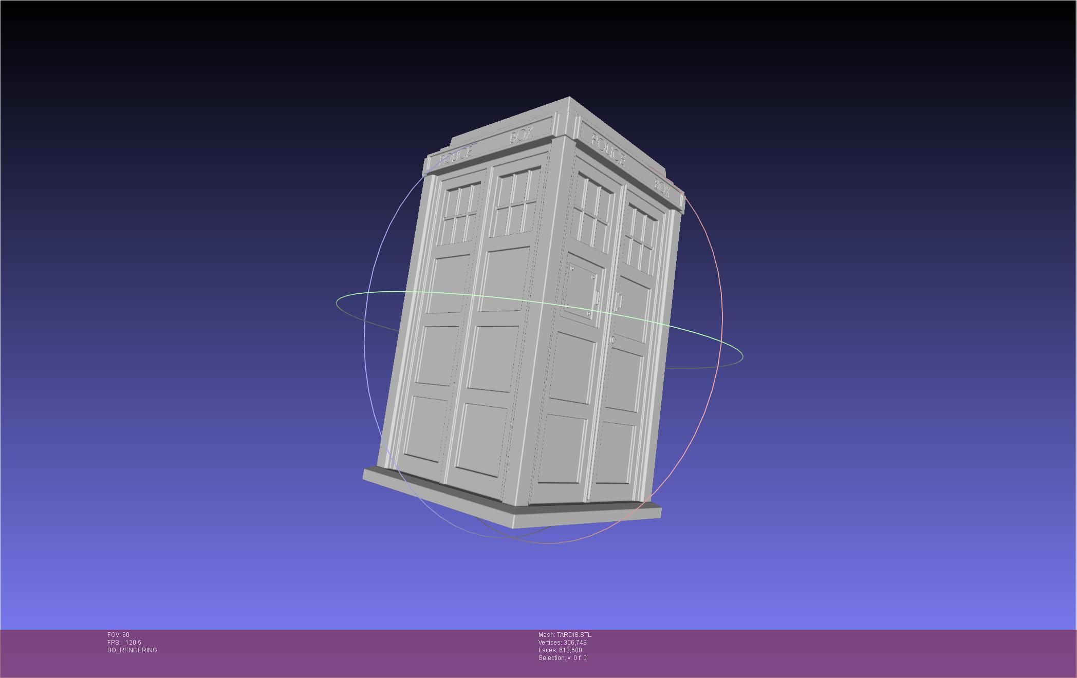 Doctor Who TARDIS printable model | 3D models download | Creality Cloud