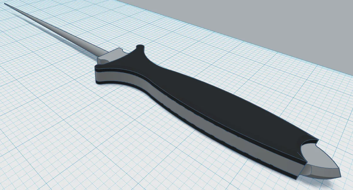 Free Characters & Creatures STL Download - Dagger 11by Cyberbeast