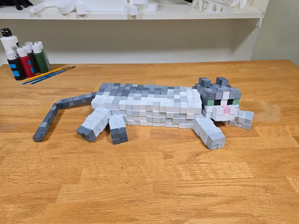 Other STL Download - Minecraft Catby Matilel