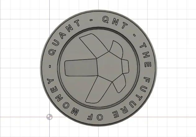 3D Printer Files | 3MF File | QUANT COIN | Creality Cloud