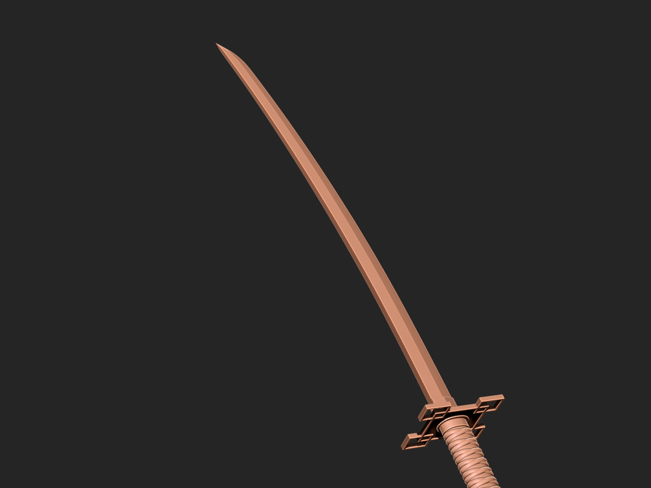 Muichiro katana Demon slayer 3d print model | 3D models download ...