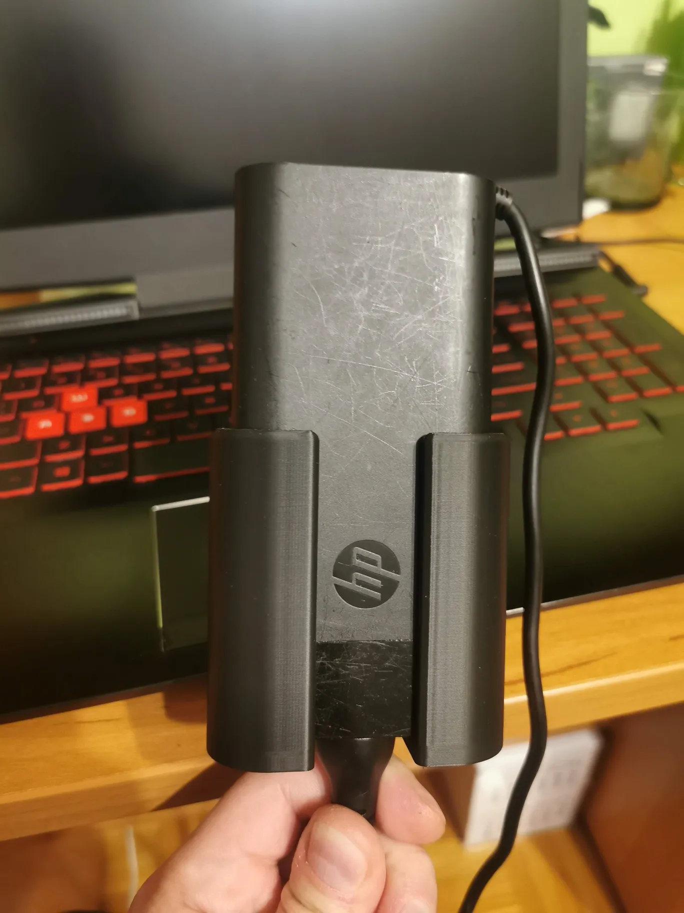 3D Printer Files | 3MF File | HP Power adapter hoder | Creality Cloud