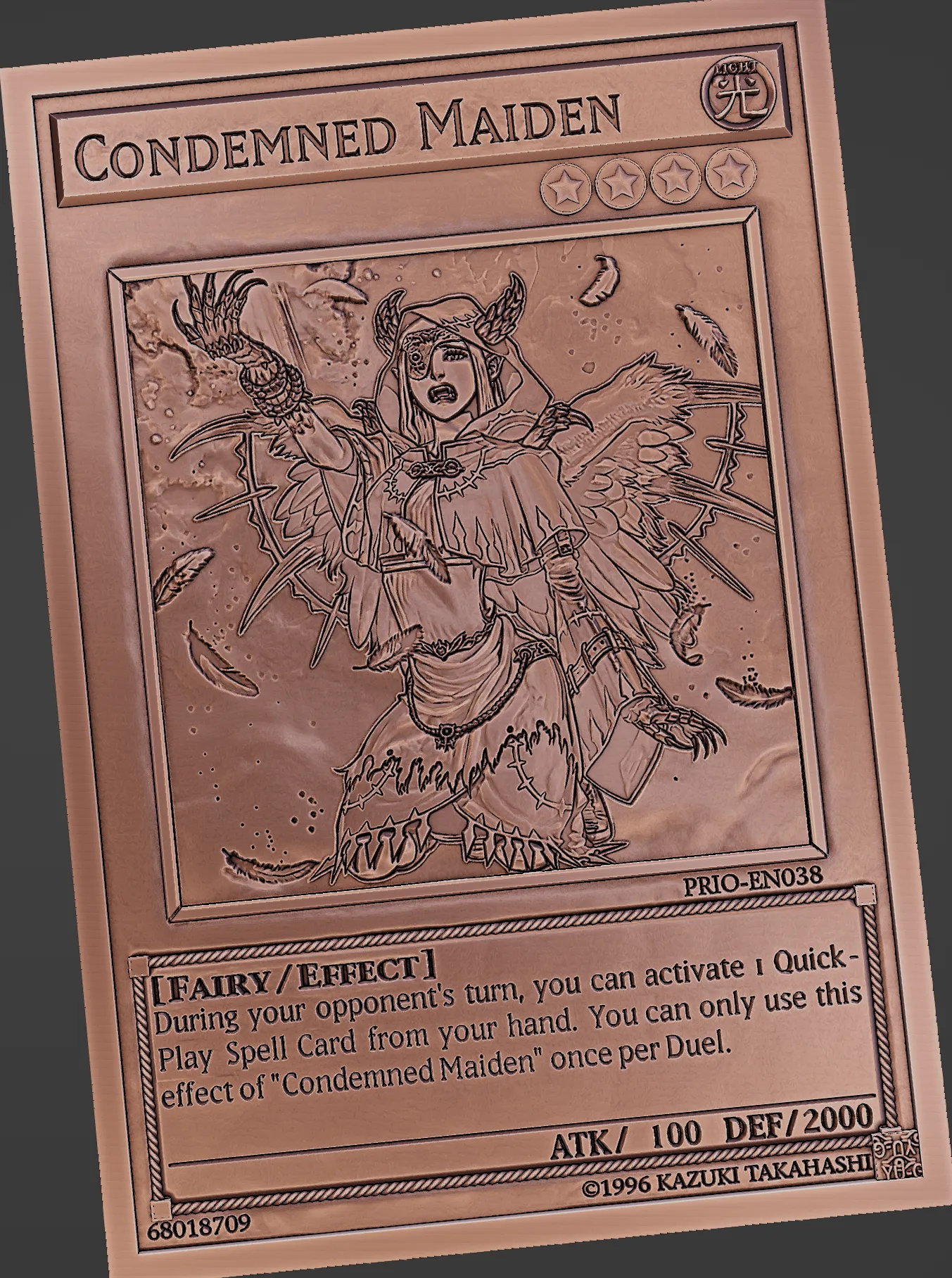 3D Printer Files | 3MF File | Condemned Maiden - yu-gi-oh! | Creality Cloud