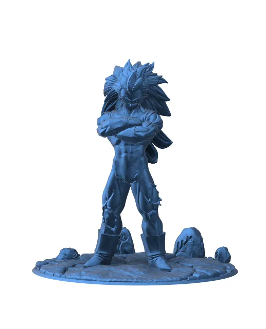 3D Printer Files | 3MF File | Vegeta Figur – Dragon Ball 3D Print ...