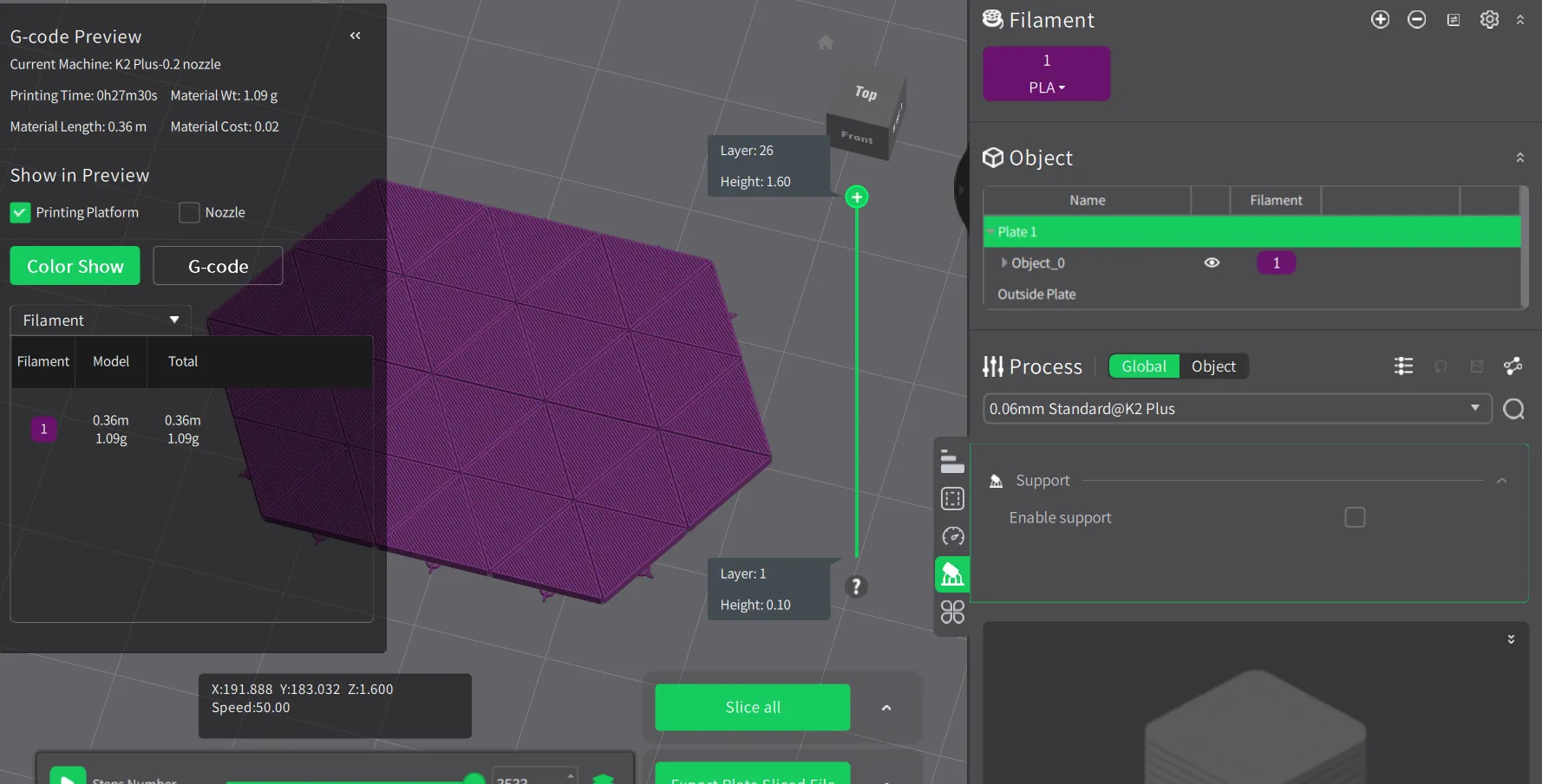 3D Printer Files | 3MF File | Articulated Triangle Coaster | Creality Cloud