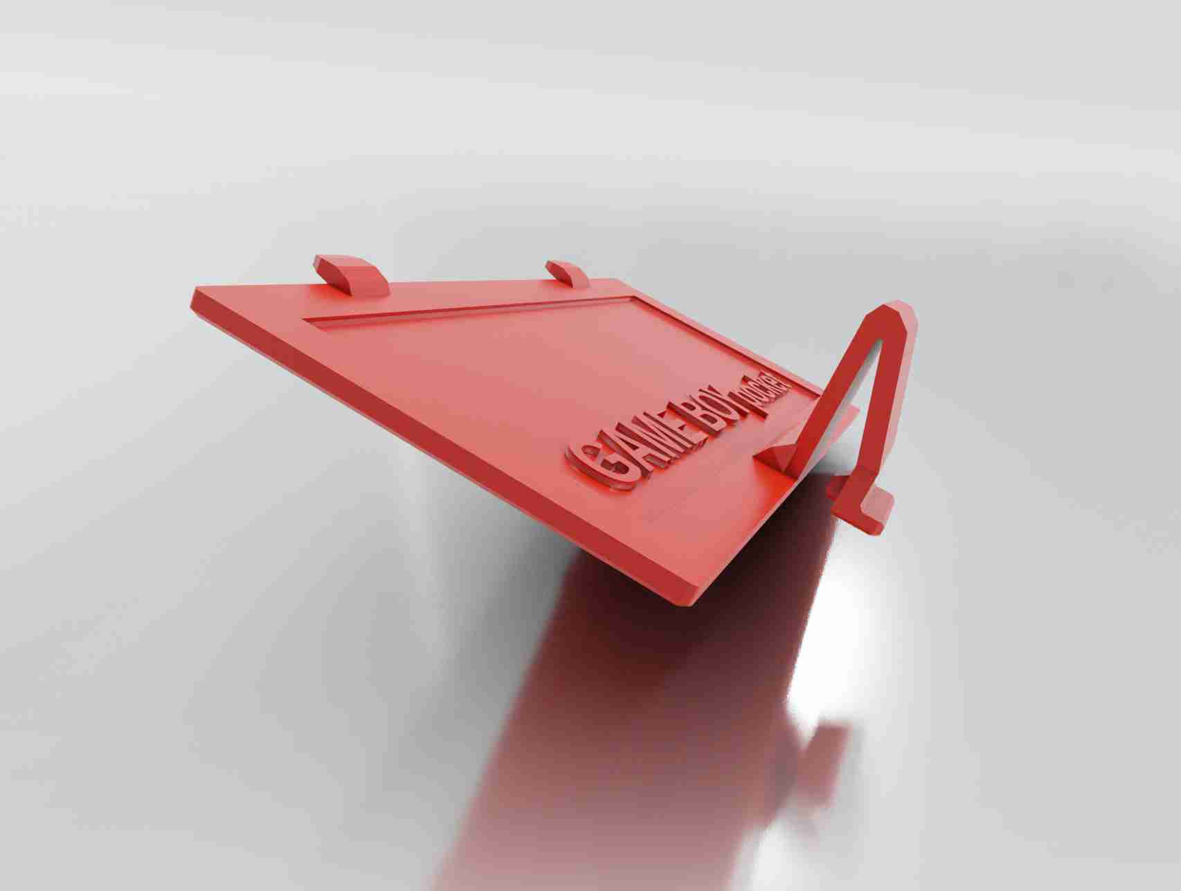 Game Boy Pocket Battery Cover Lid | 3D models download | Creality Cloud