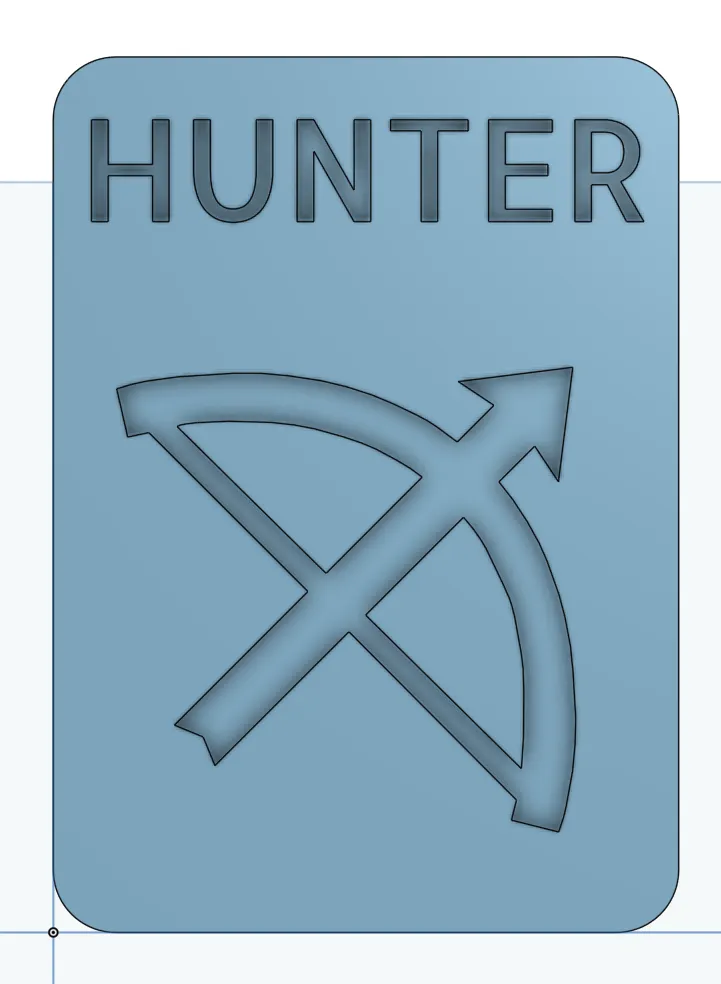 One Night (Werewolf) Hunter Card | 3D models download | Creality Cloud