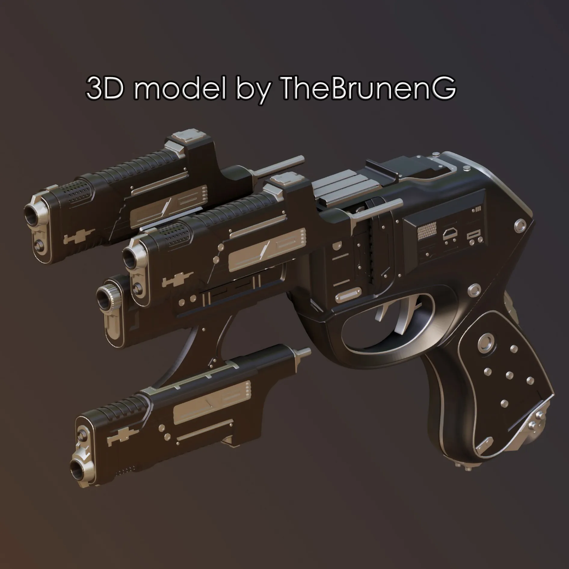 Gantz 0 Y-gun | 3D models download | Creality Cloud