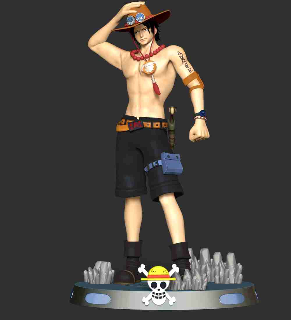 Ace - One Piece | 3D models download | Creality Cloud