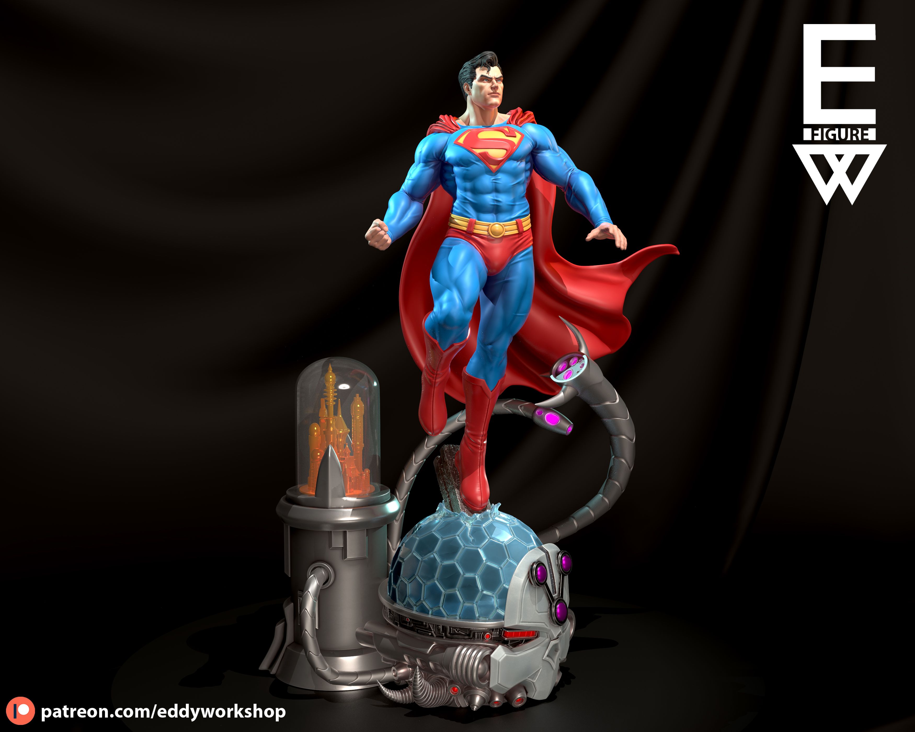 SUPERMAN - 3D STL READY TO PRINT | 3D models download | Creality Cloud
