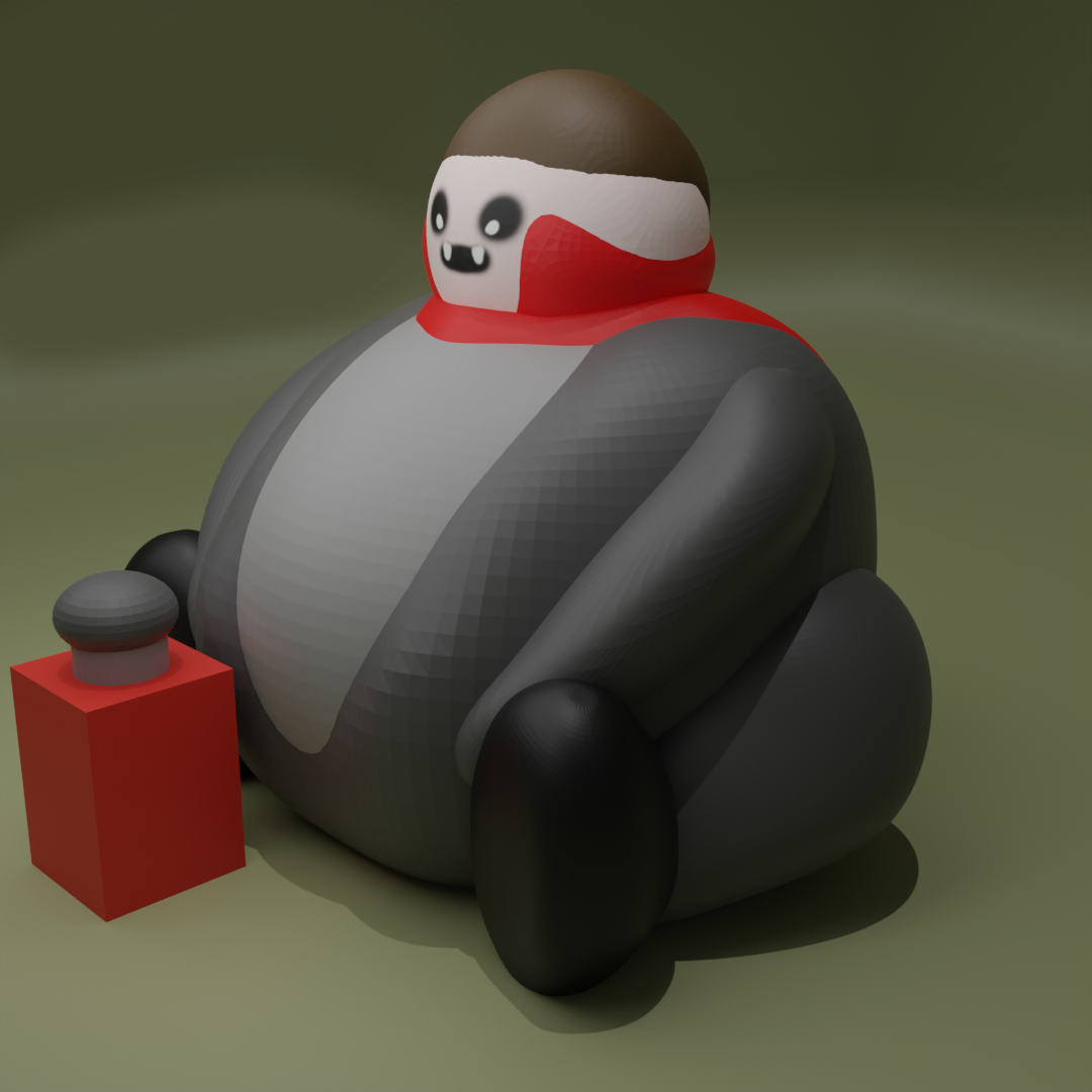 Vampire Chonk - MEME - CREALITY CLOUD EXCLUSIVE | 3D models download ...