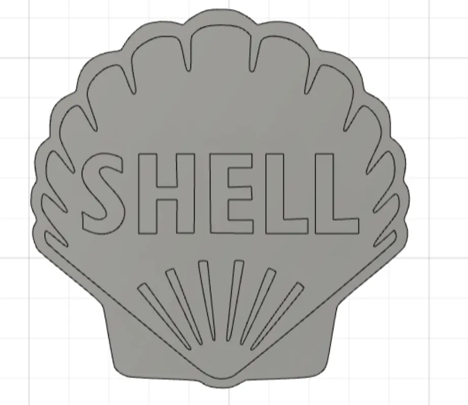 3D Printer Files | 3MF File | Embleme shell / Shell emblem | Creality Cloud